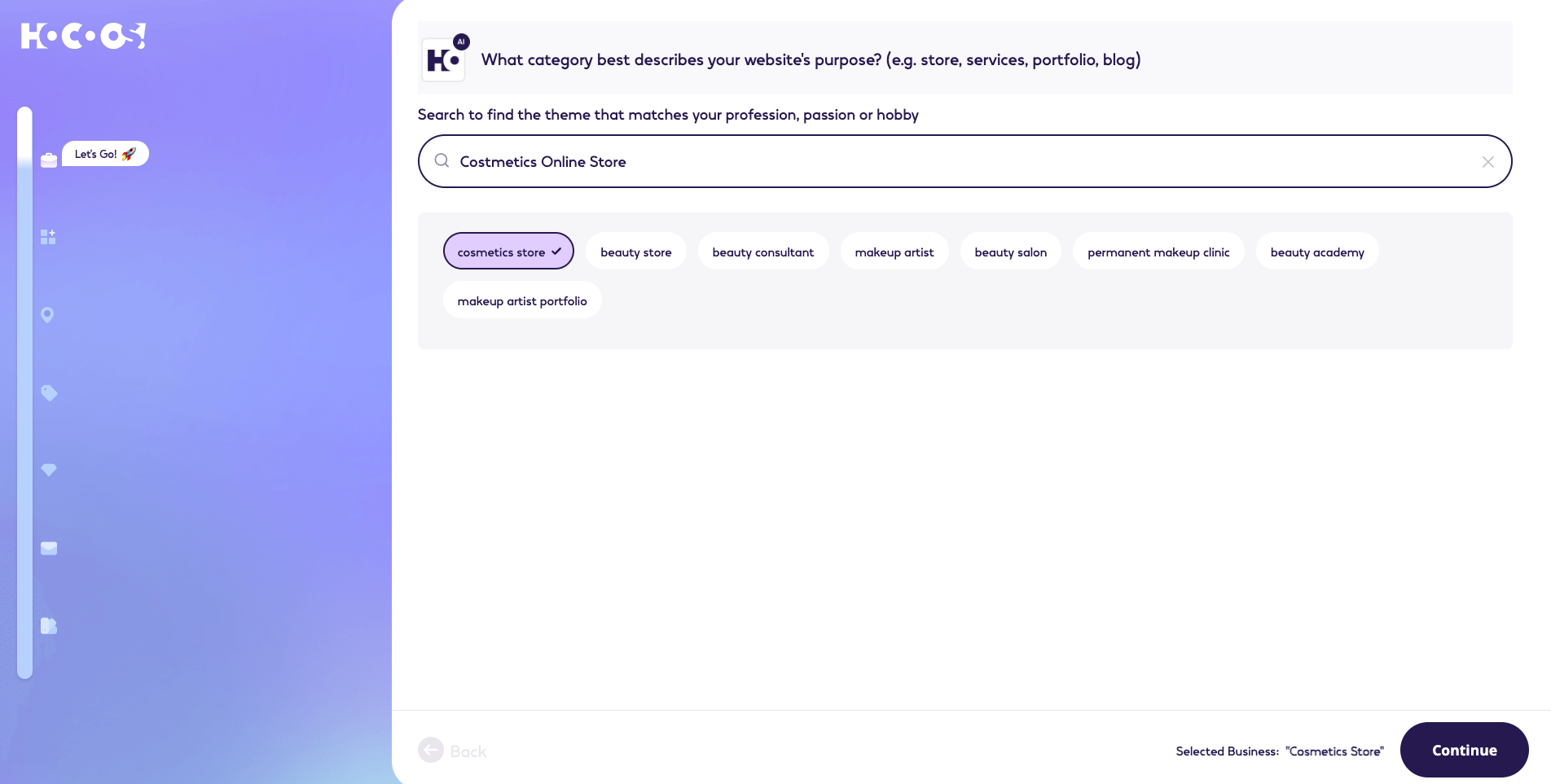 Hocoos AI Website Builder - Full Review with screenshots